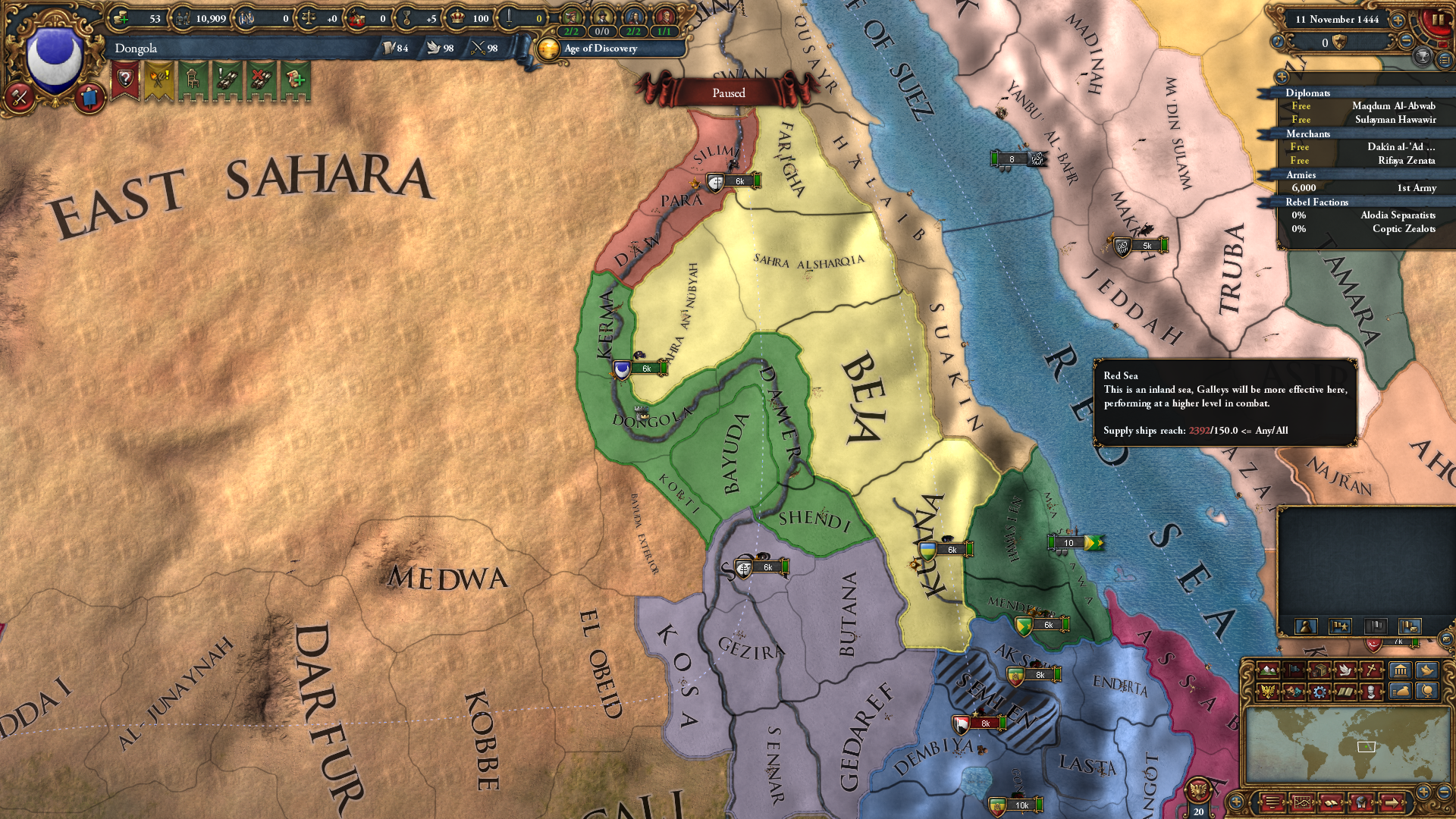 Revitalization of Nubia and (Maybe) East Africa | Paradox Interactive ...