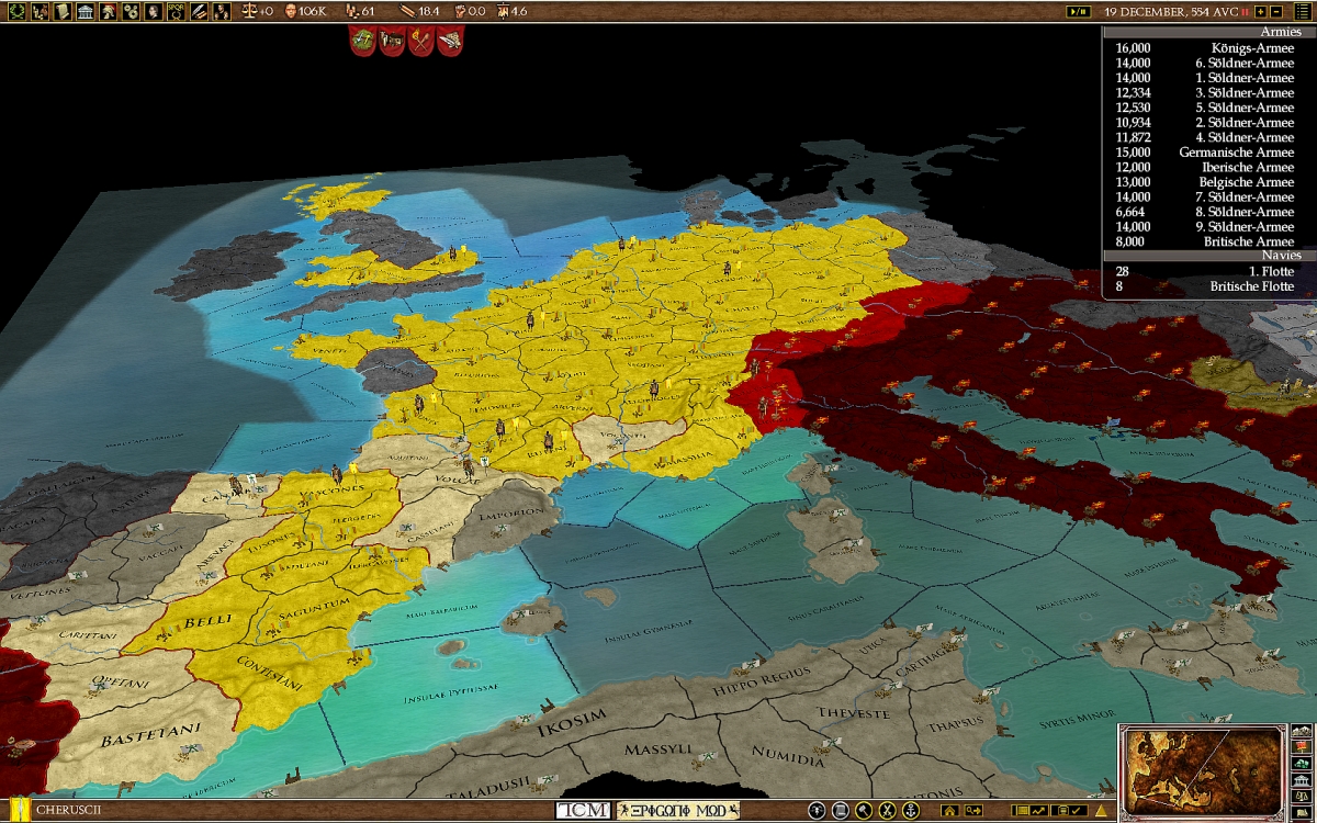 AAR: The Cherusci unification of the Germanic tribes | Paradox ...
