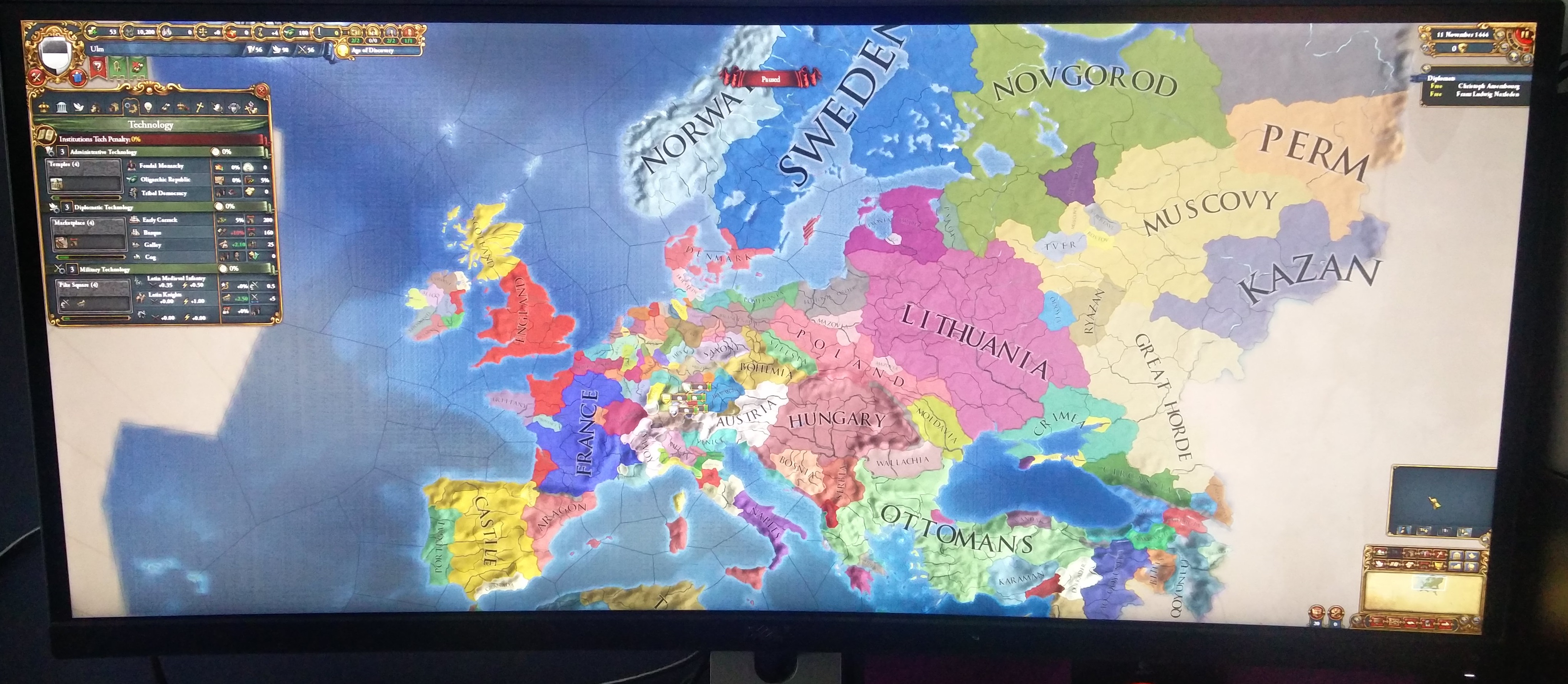 Does EU4 support dual monitors? | Paradox Interactive Forums