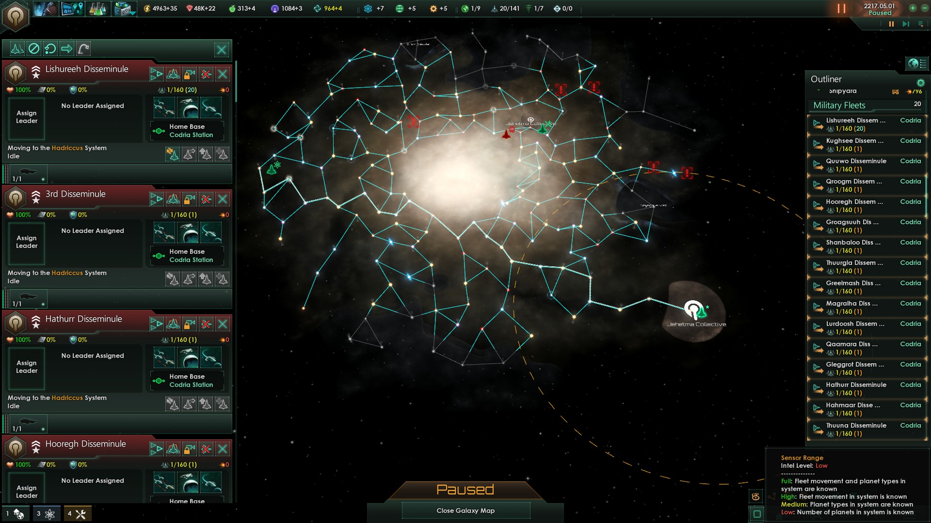 Travelspeed dependent on FTL-engine / Sublight-Thrusters | Paradox ...