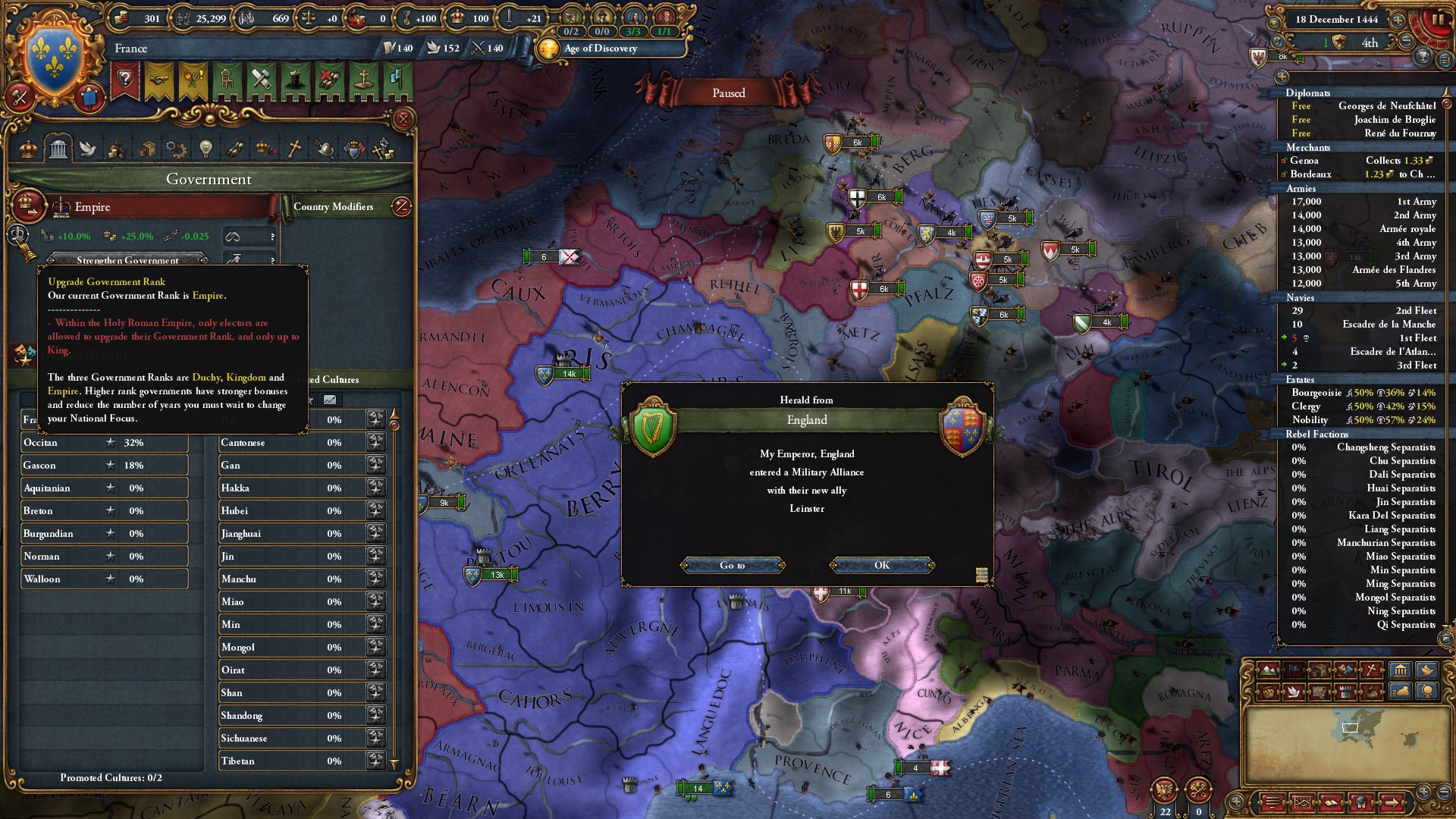 HRE member and Empire rank at the same time | Paradox Interactive Forums