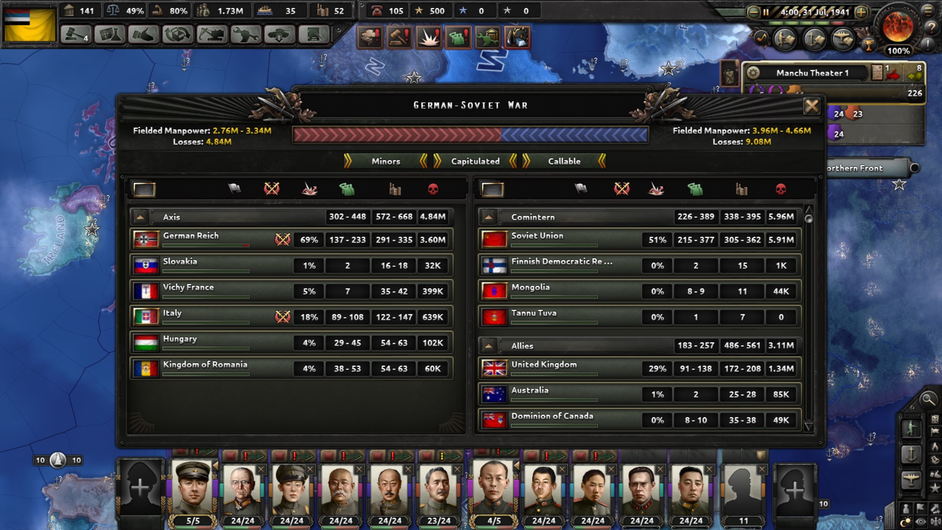 Soviet AI in 1.5 and German manpower | Paradox Interactive Forums