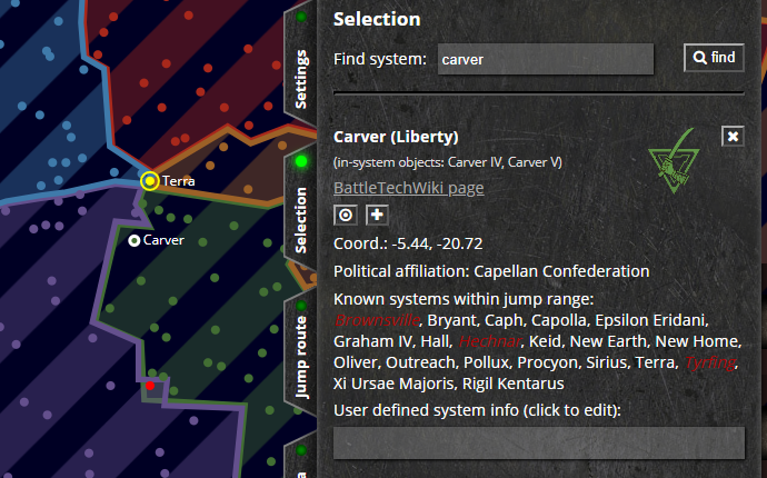 Map of the Inner Sphere 3025 (interactive, web-based) | Page 3 ...