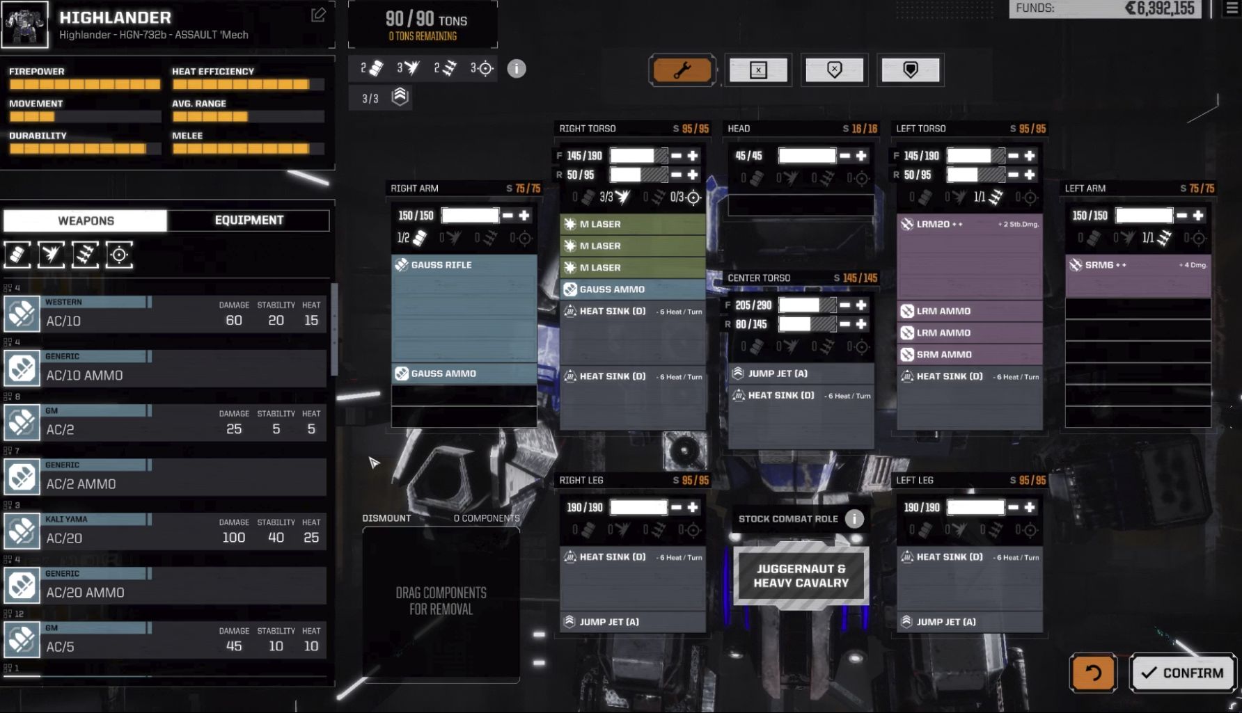 Mech Free Tonnage, Hardpoints, and Armor Breakdown | Page 2 | Paradox ...