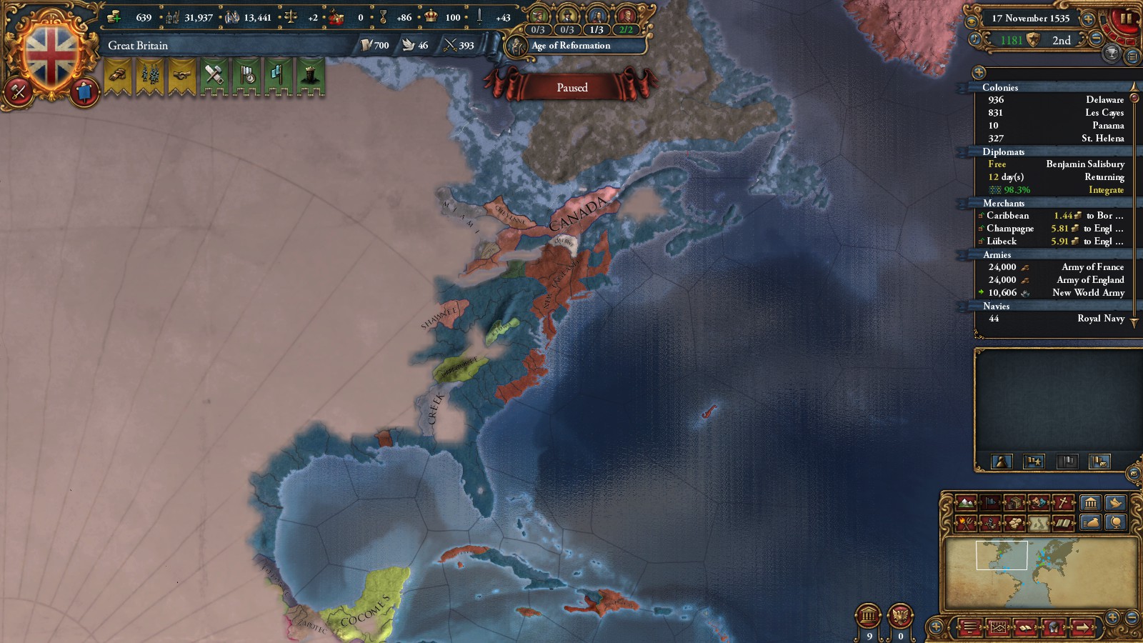 Uncolonized/Empty Province Color Changed in Political Map | Paradox ...