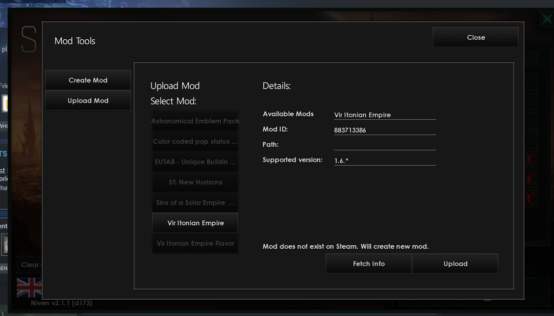 Re-uploading mod help. | Paradox Interactive Forums