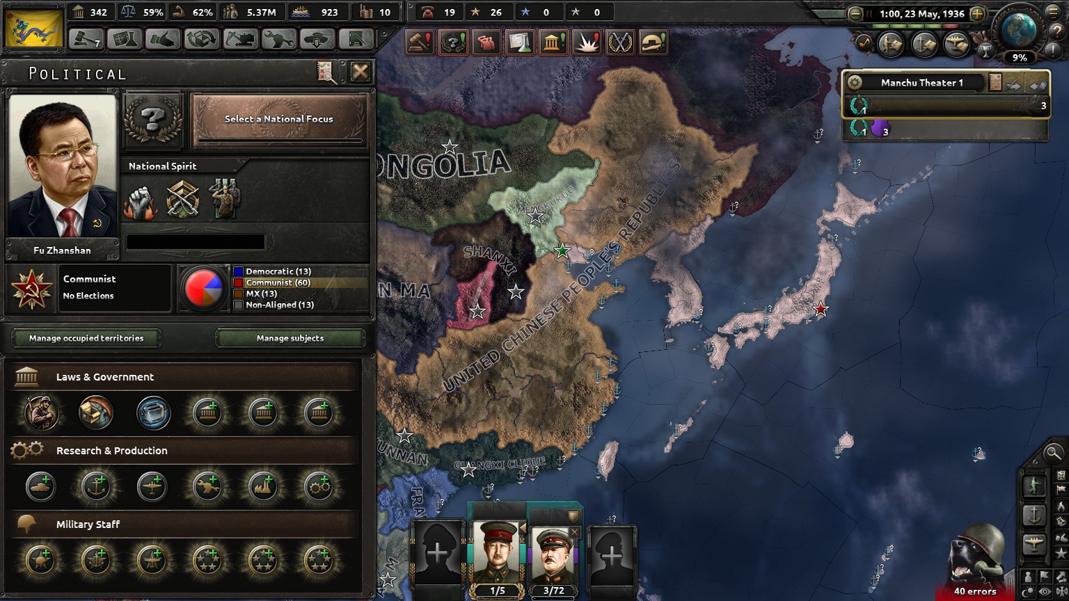 Several comments on Japan focus tree content | Paradox Interactive Forums