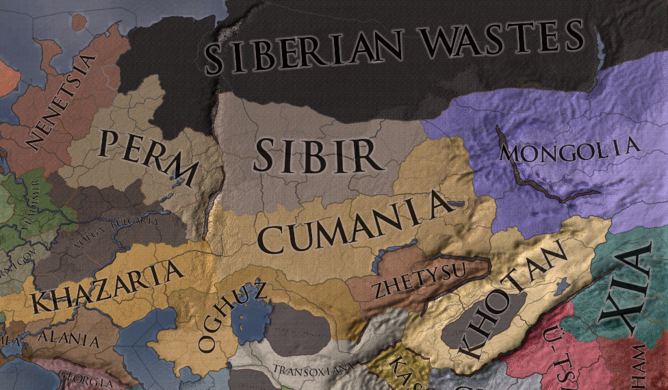 [Holy Fury] New De Jure setup in the Steppes : r/CrusaderKings