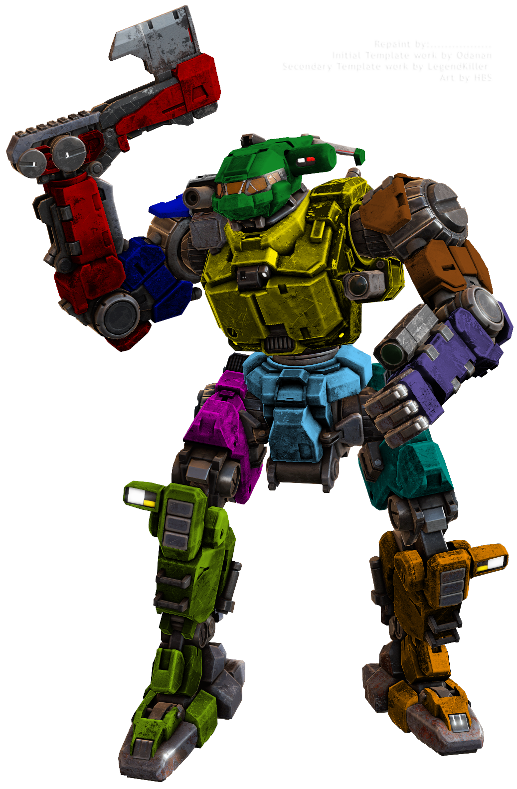 The Hatchetman Template and Community "Paints" are HERE! | Paradox ...