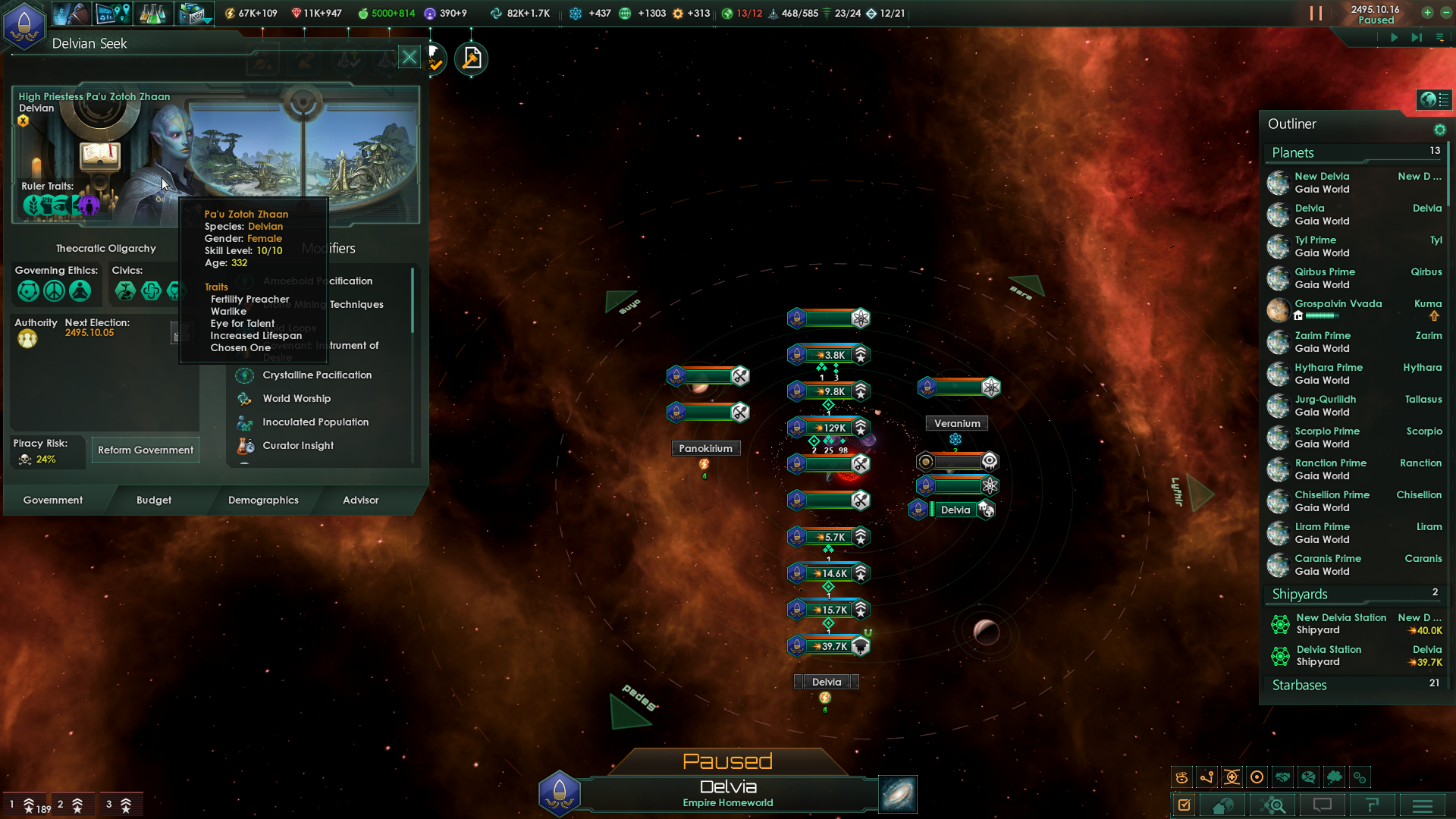 Stellaris - Worm event does not change ruler. Chosen one death ...