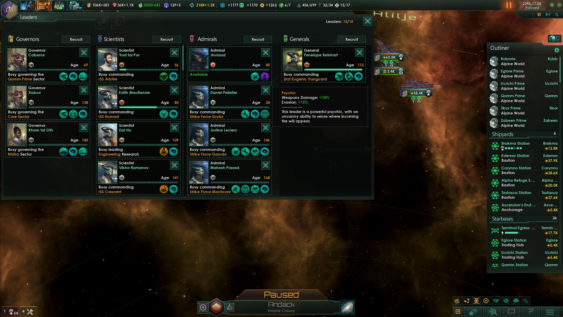 Psionic + Erudite not on leader | Paradox Interactive Forums