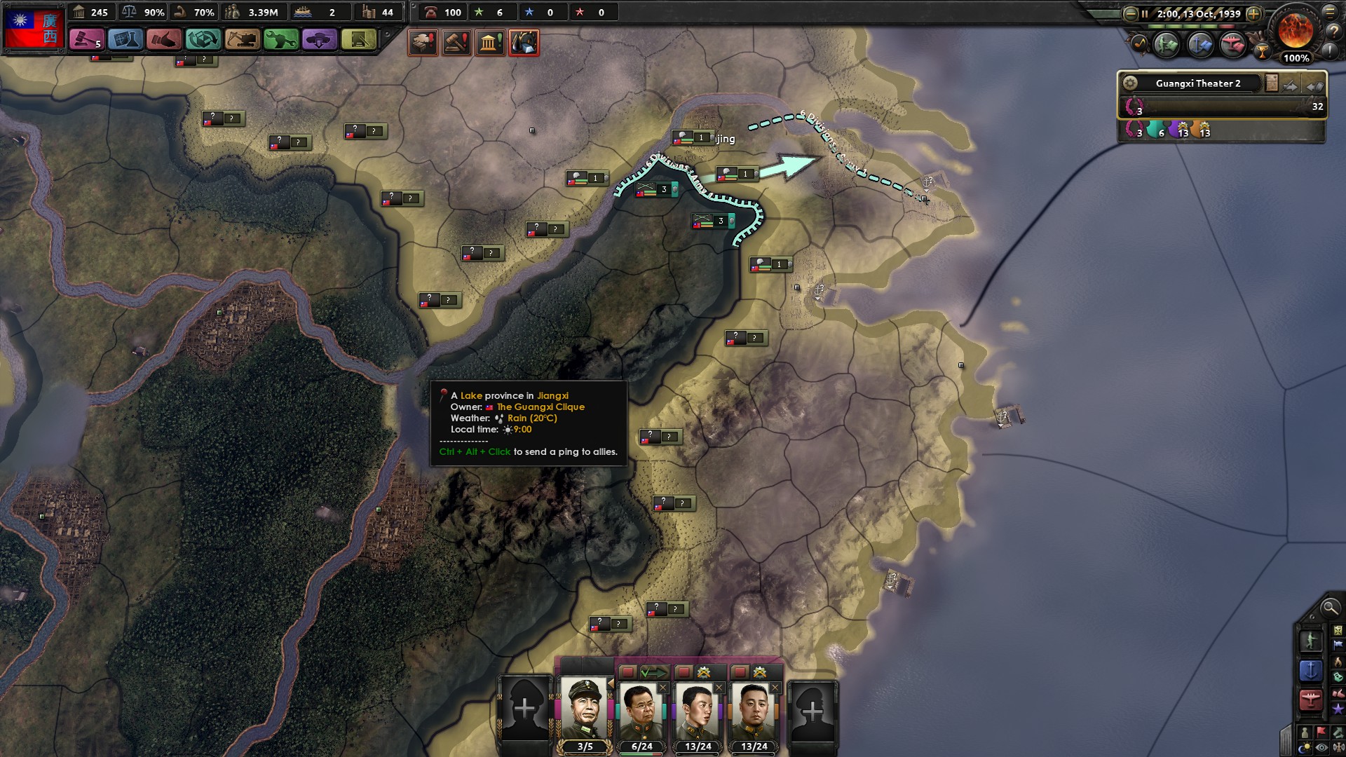 HoI 4 - Border Conflict Target State switches after initiation ...