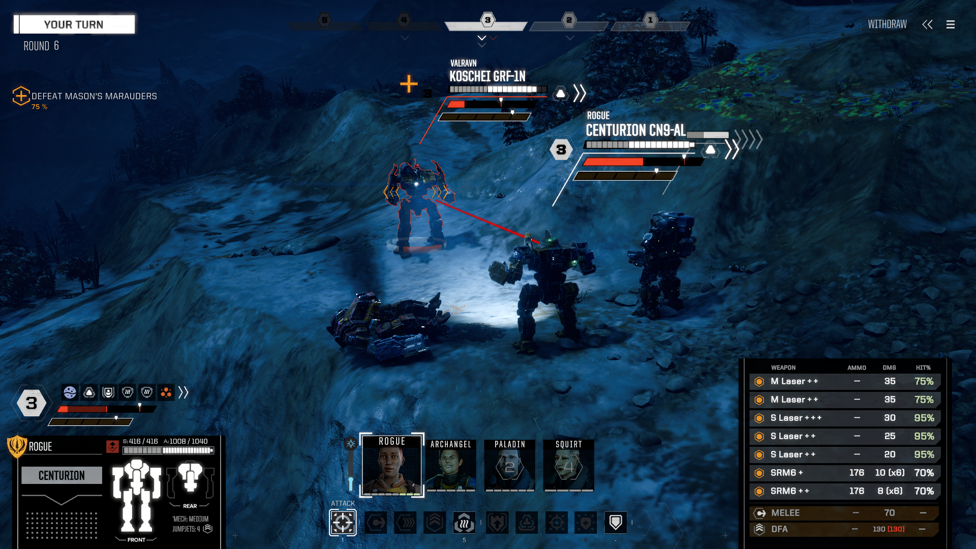 (Famous Mechwarrior SPOILERS!) First Ironman Career Mode Attempt... the ...