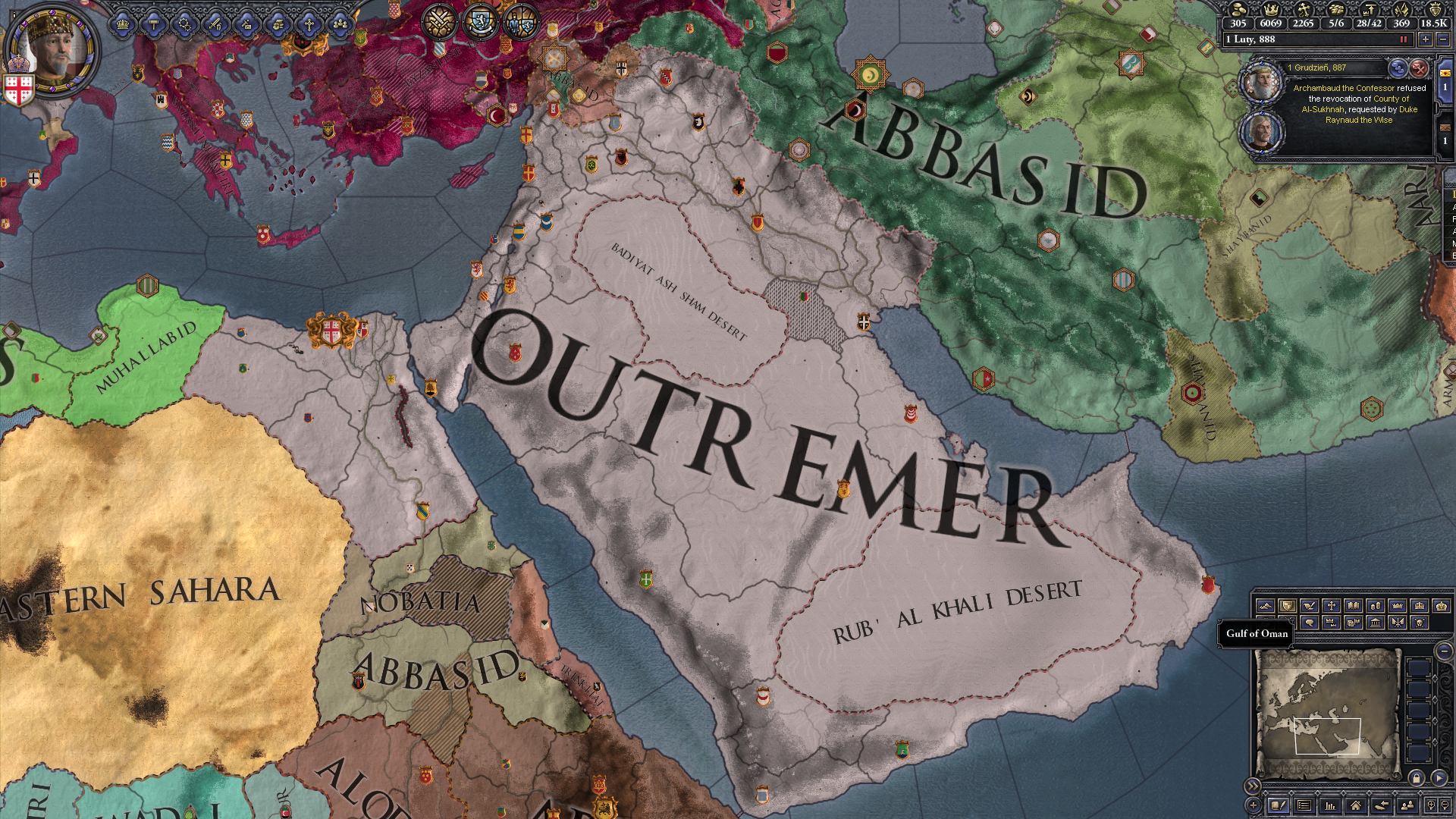 How to go to the Outremer culture? | Paradox Interactive Forums