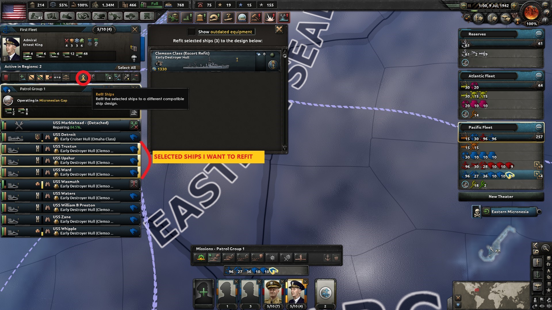 How to Refit Older ships? | Paradox Interactive Forums