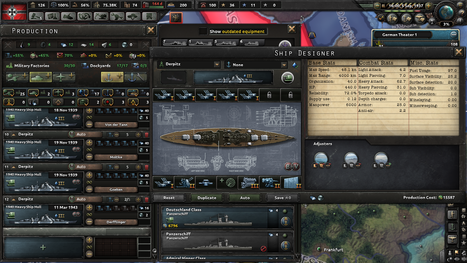 MTG: German surface raiders: Which armaments? | Paradox Interactive Forums