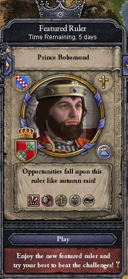 What is up with the Featured Ruler feature? | Paradox Interactive Forums
