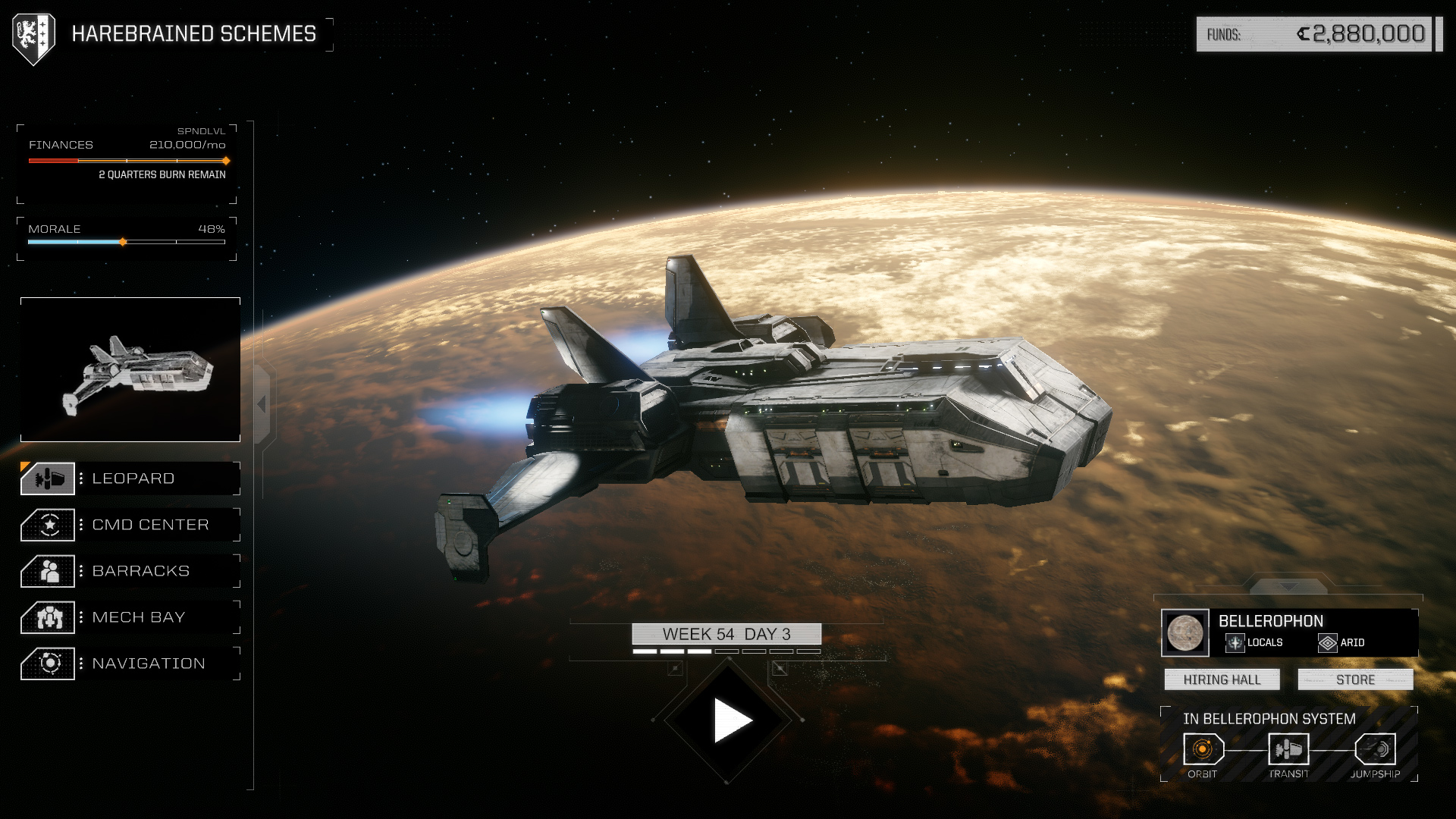 Leopard/mech bay question | Paradox Interactive Forums