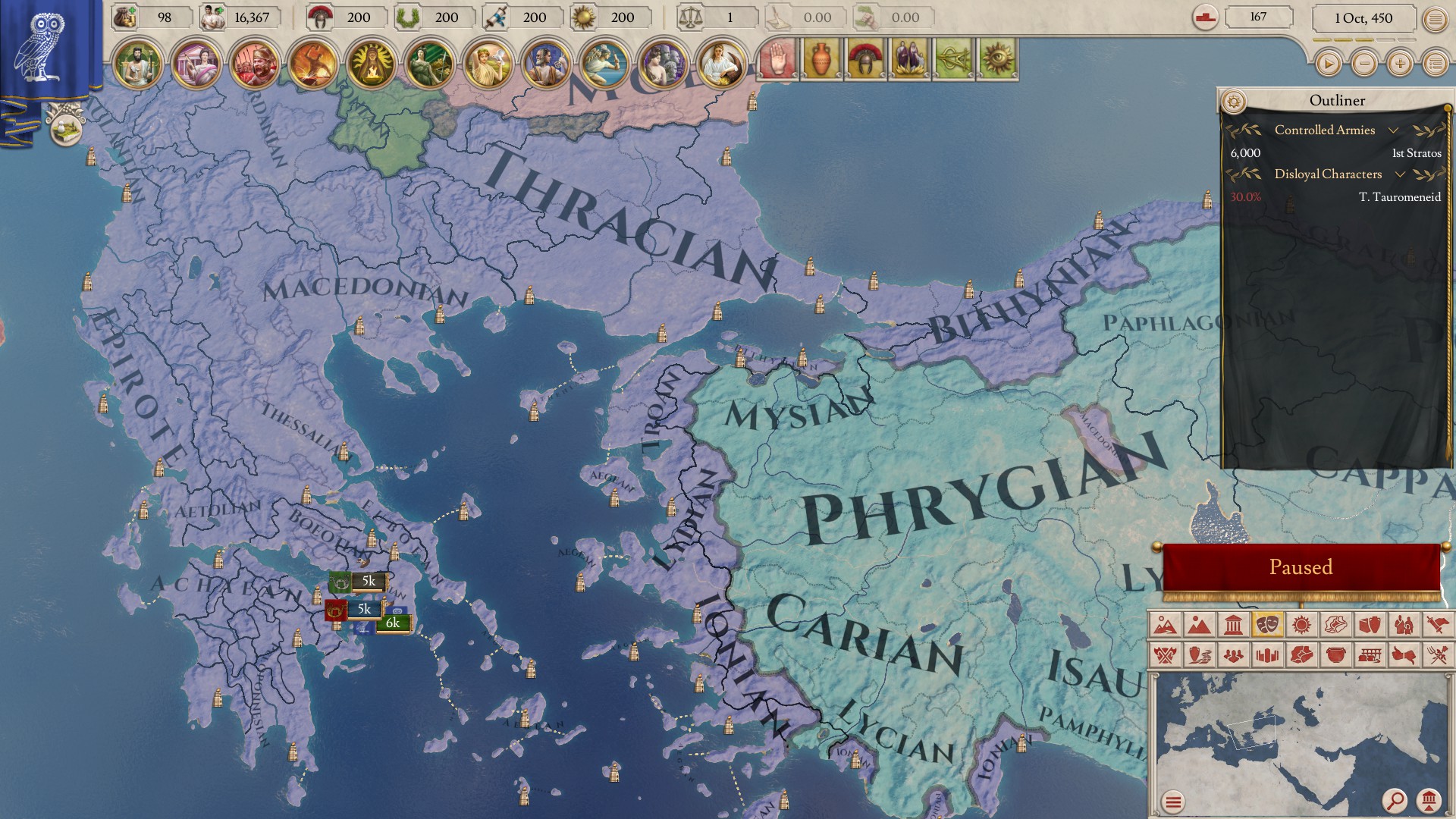 fix the wrong cultures in Scythia, Gallia, Italia and Graecia ...