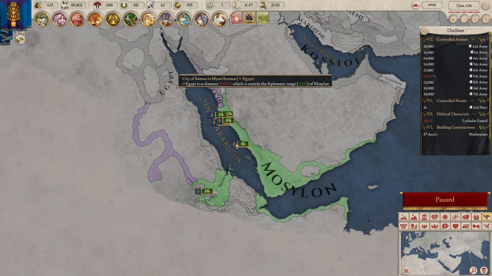 Diplomatic Range - It sucks when you're in Africa | Paradox Interactive ...