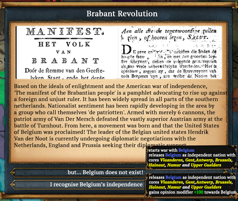 suggested events/missions for the lower countries | Paradox Interactive ...