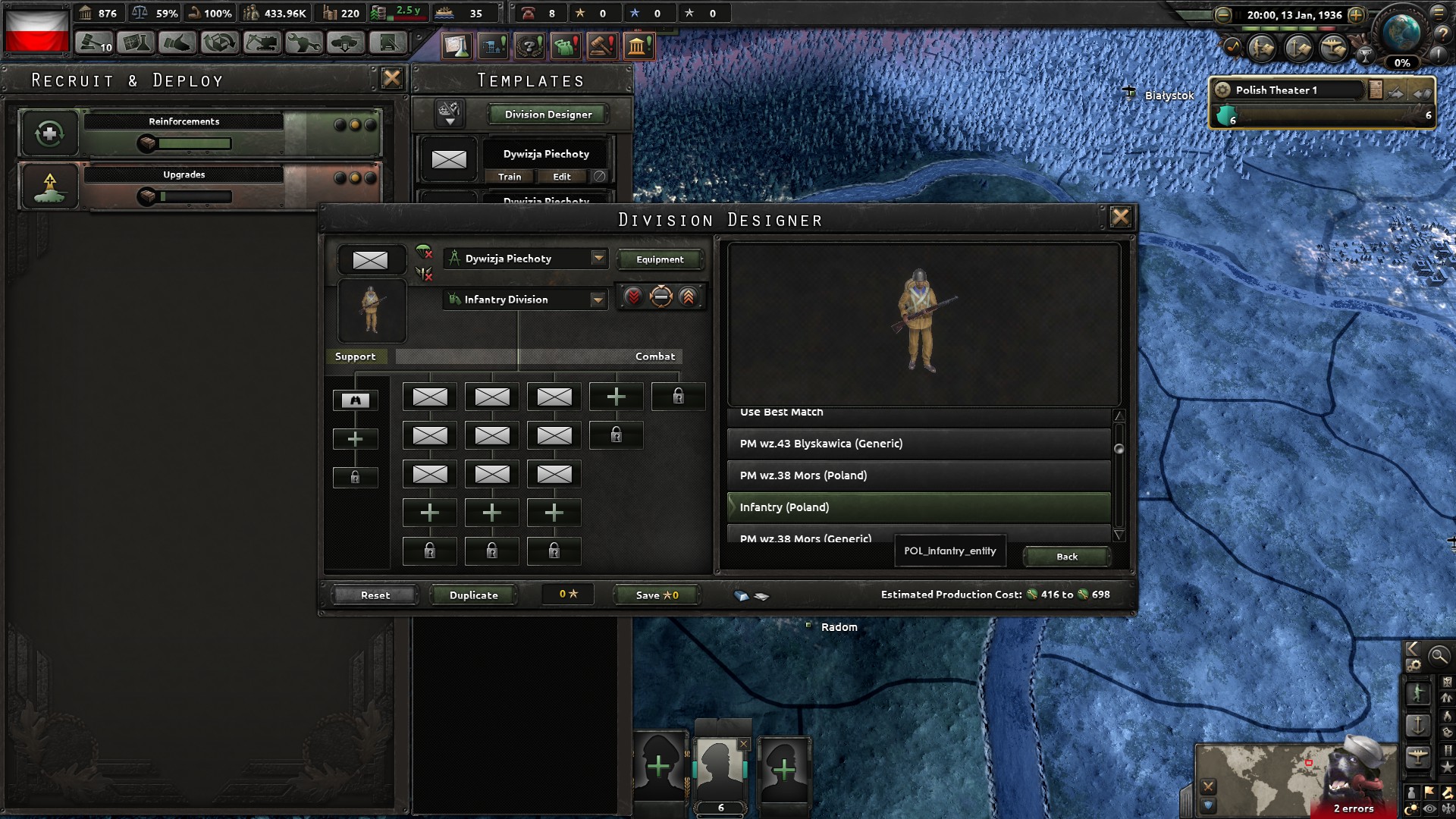 HoI 4 - Polish infantry sprite lv4[1.7.0] [d12e] | Paradox Interactive ...