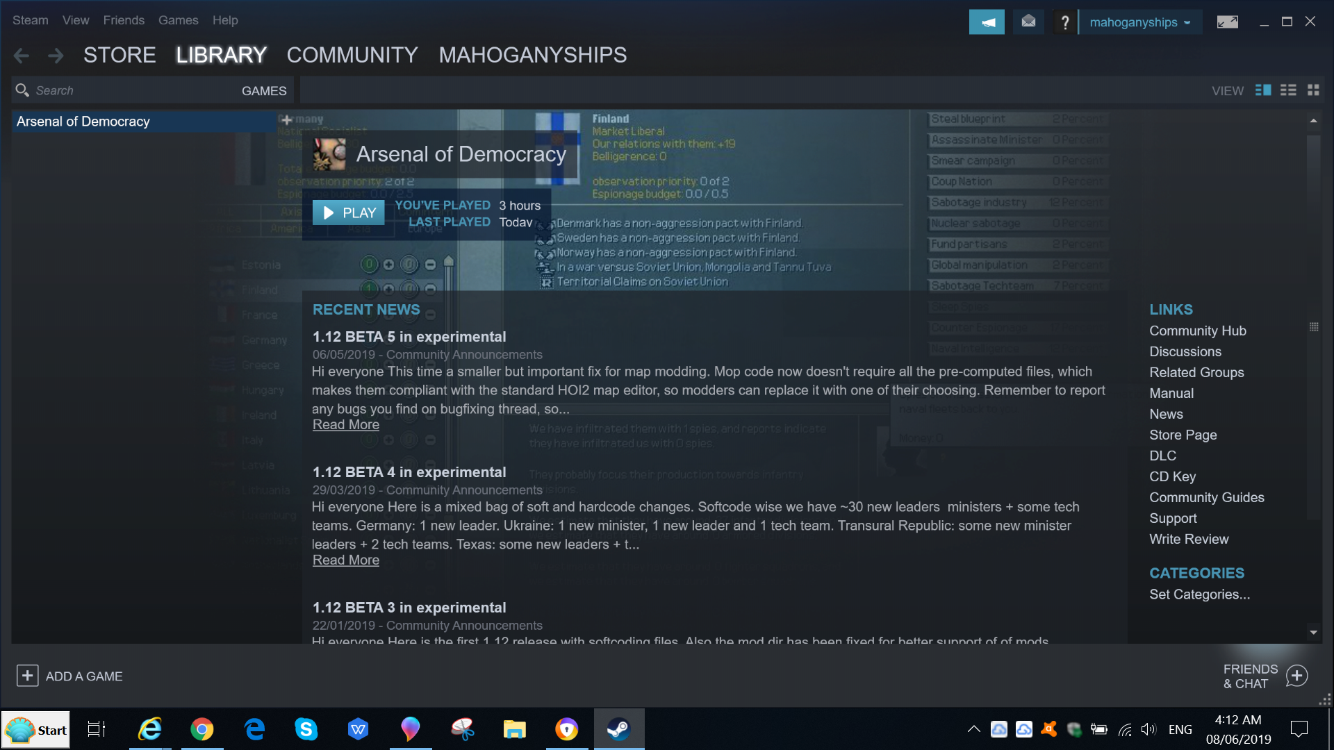 Downloading v1.12 Beta 5 | Paradox Interactive Forums