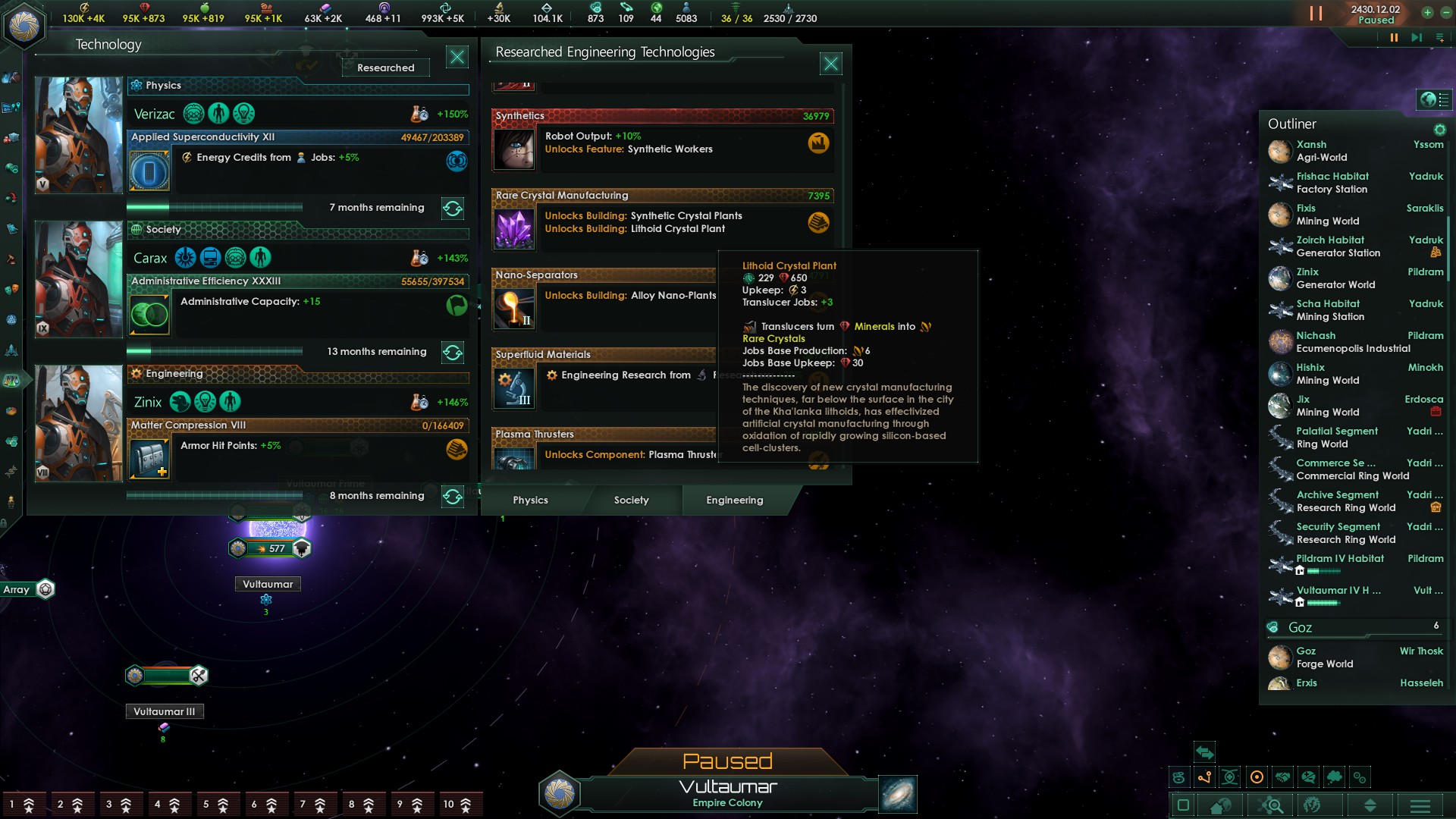 What is the Lithoid Crystal Plant? | Paradox Interactive Forums