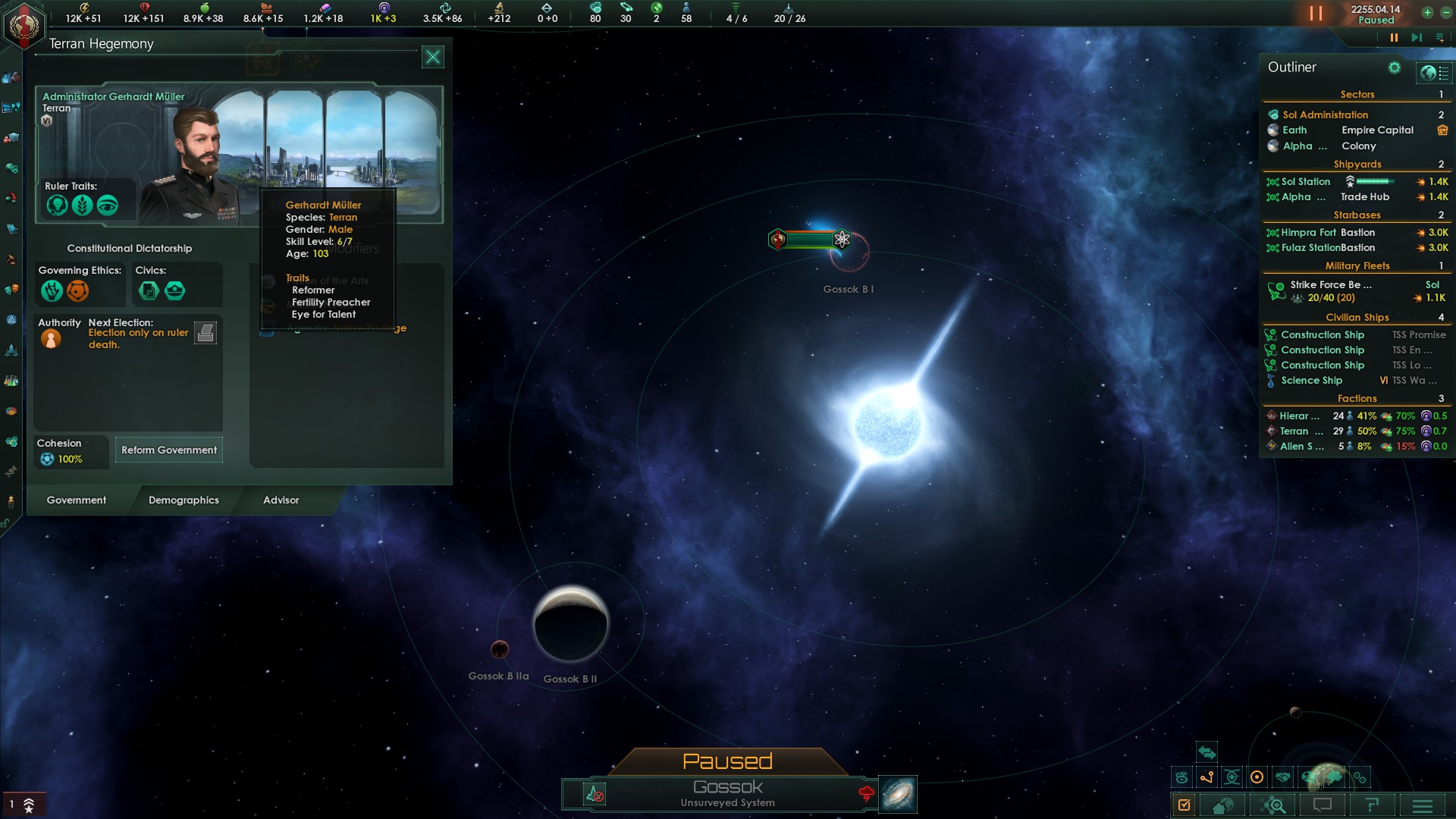 Unwelcome faction created... by my founder ruler | Paradox Interactive ...