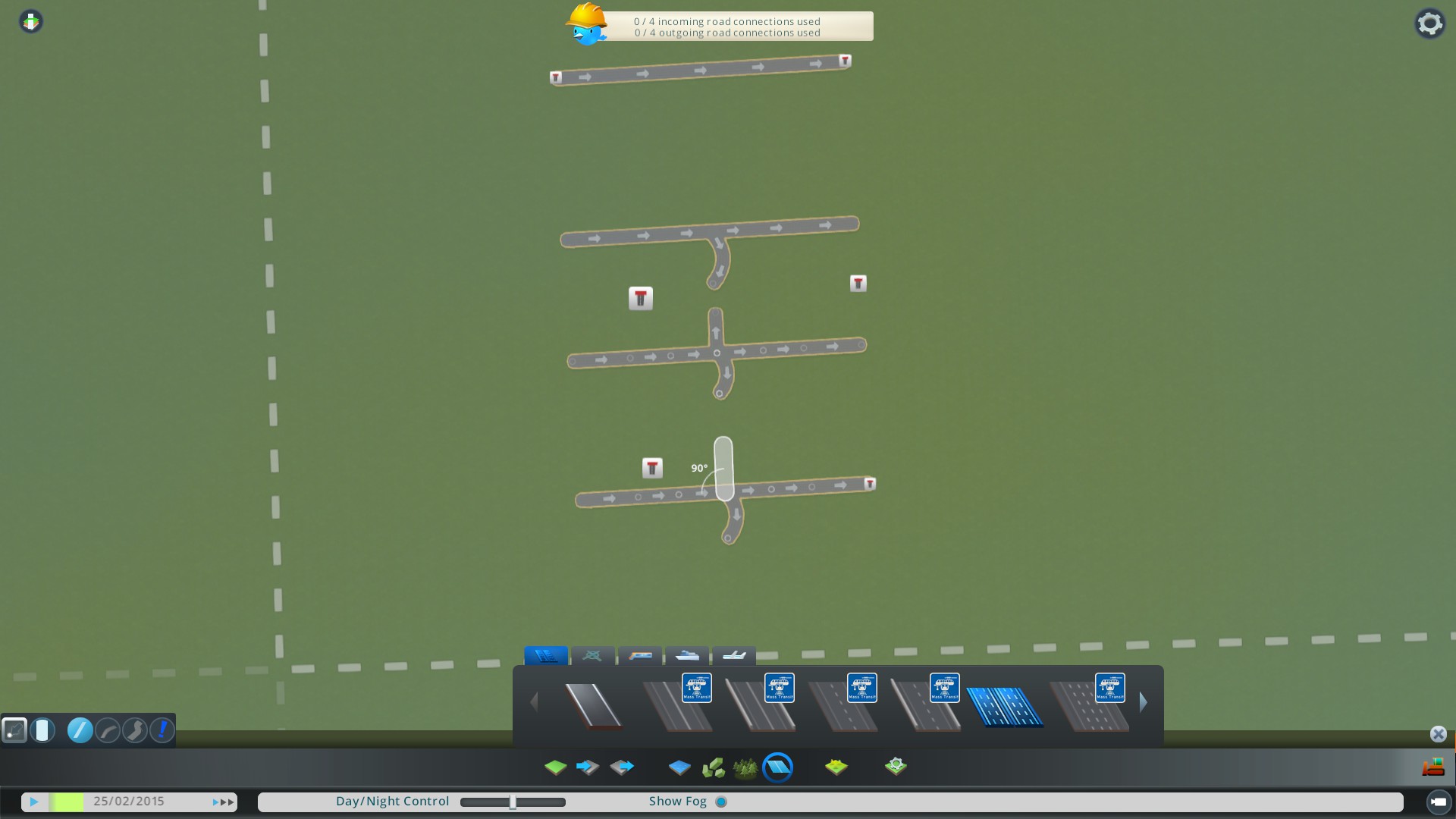 Can't seem to create T-intersection. | Paradox Interactive Forums