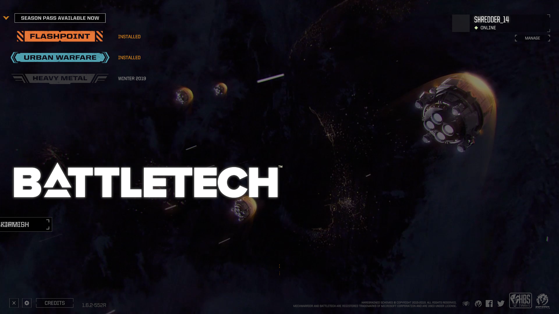 BATTLETECH - Menu text and buttons are out of place | Paradox ...
