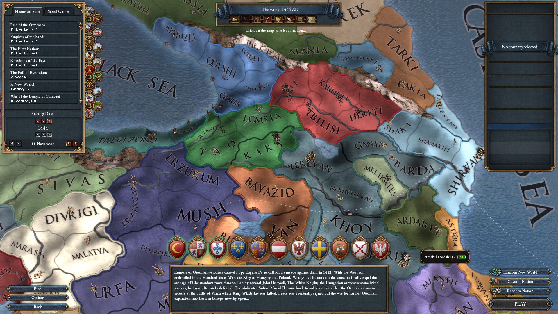Reworks on The Caucasus and East Anatolia | Paradox Interactive Forums
