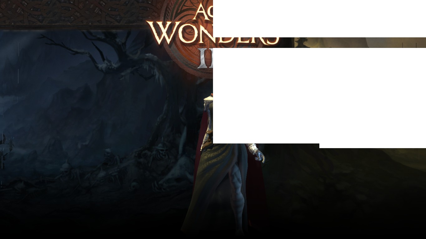 AOW3 launch screen glitch | Paradox Interactive Forums