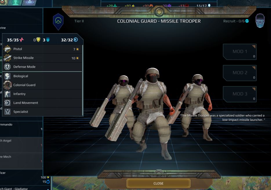 WIP: Colonial Guard - Race | Paradox Interactive Forums