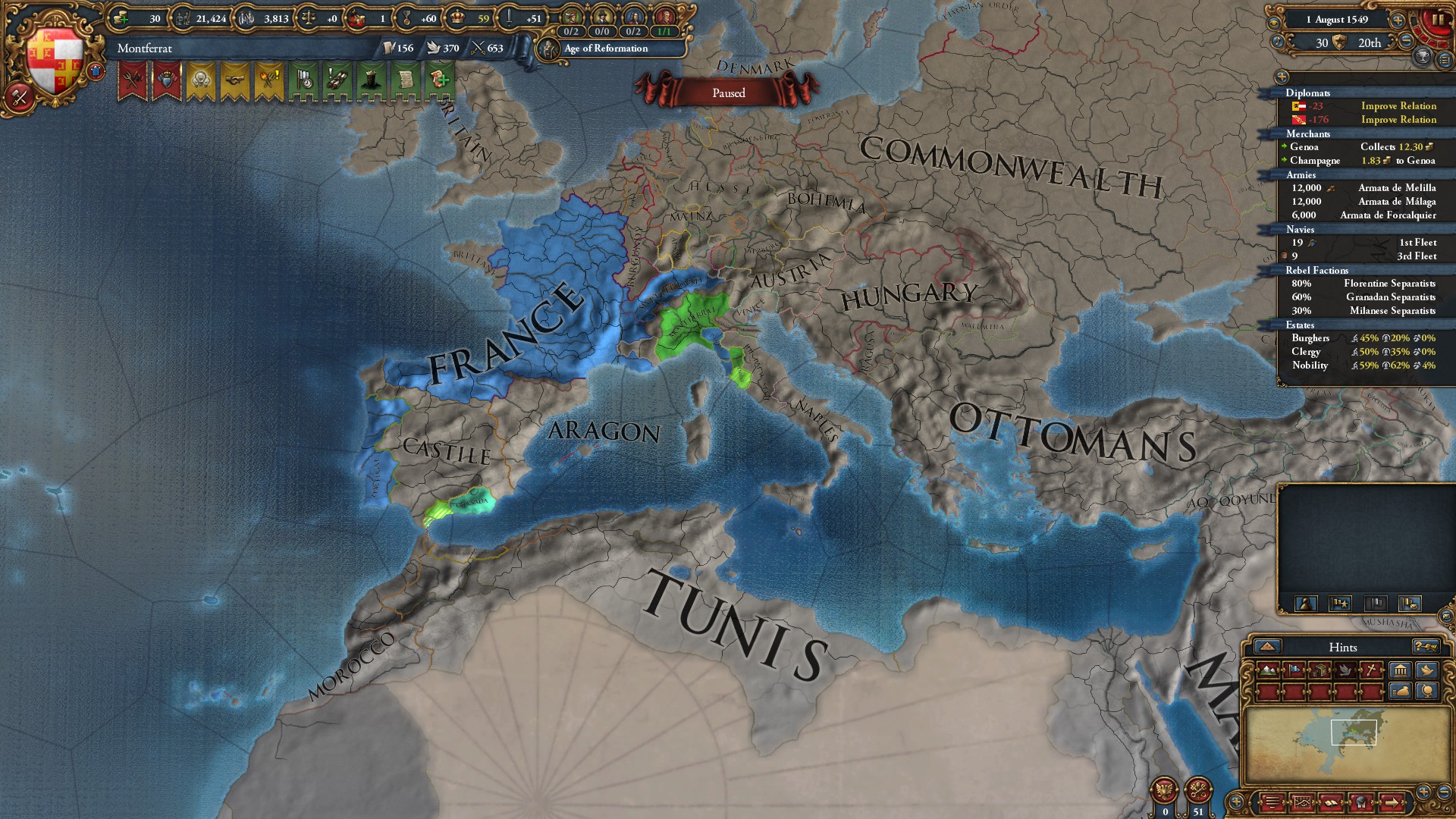 Montferrat to Italy, how? | Paradox Interactive Forums
