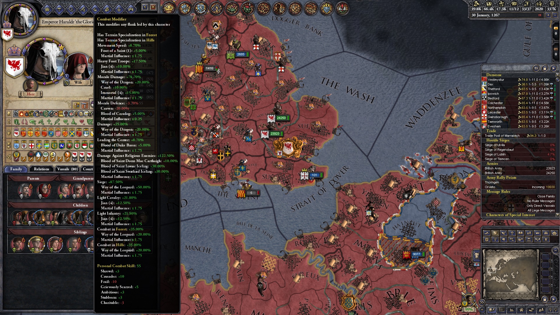 Two Saint bloodlines created in two consecutive characters | Paradox ...