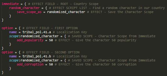 Basic Scripting in Imperator | Paradox Interactive Forums
