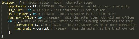 Basic Scripting in Imperator | Paradox Interactive Forums