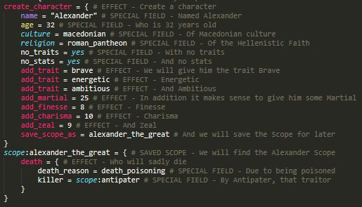 Basic Scripting in Imperator | Paradox Interactive Forums