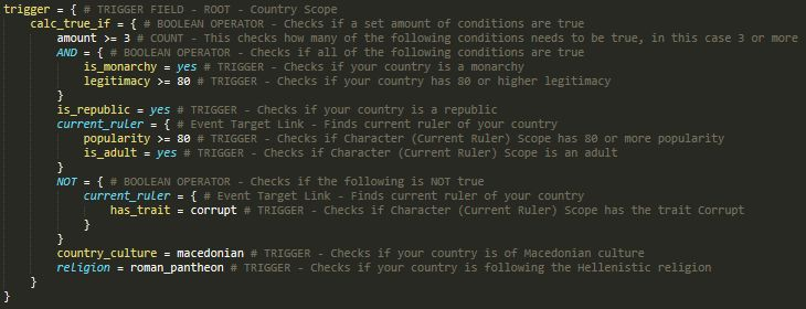 Basic Scripting in Imperator | Paradox Interactive Forums