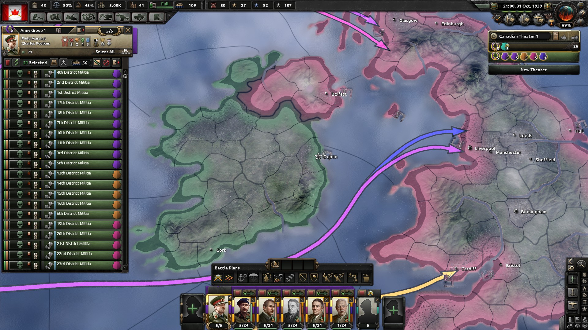Conquering the UK as Unitary Canada before mid 1941- is it possible ...