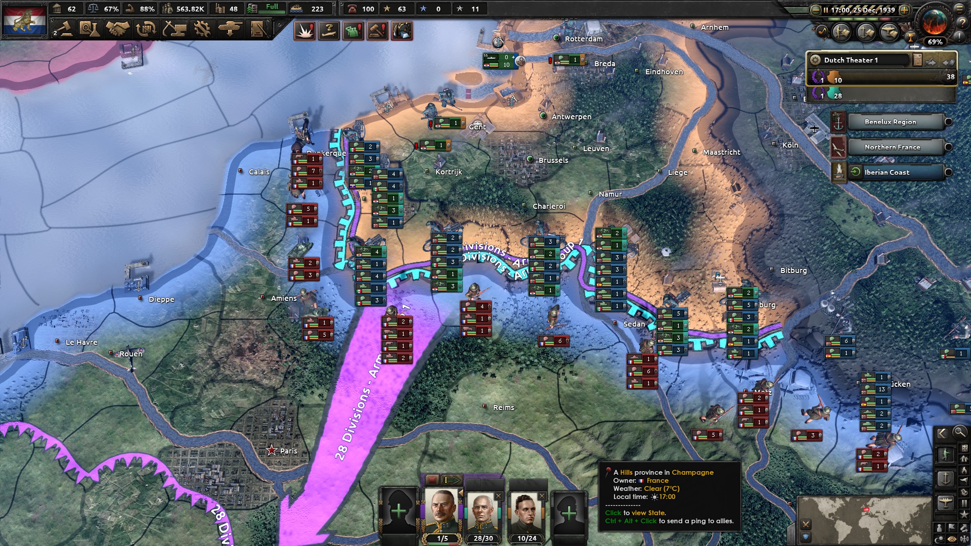 French AI frontline prioritization | Paradox Interactive Forums