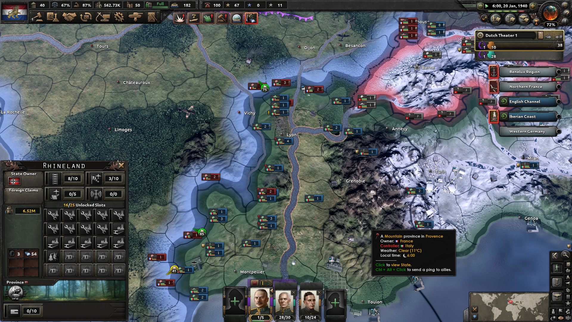 French AI frontline prioritization | Paradox Interactive Forums