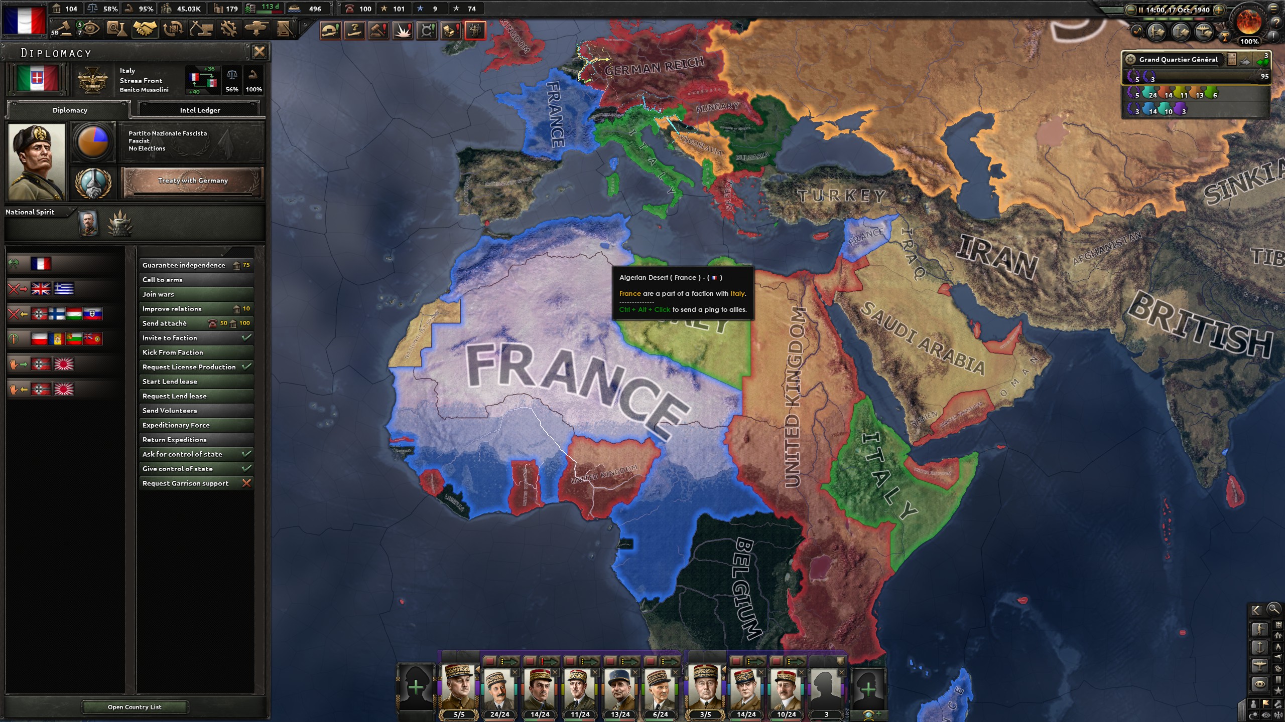 HoI 4 - Stresa Front broken if Britain doesn't join | Paradox ...