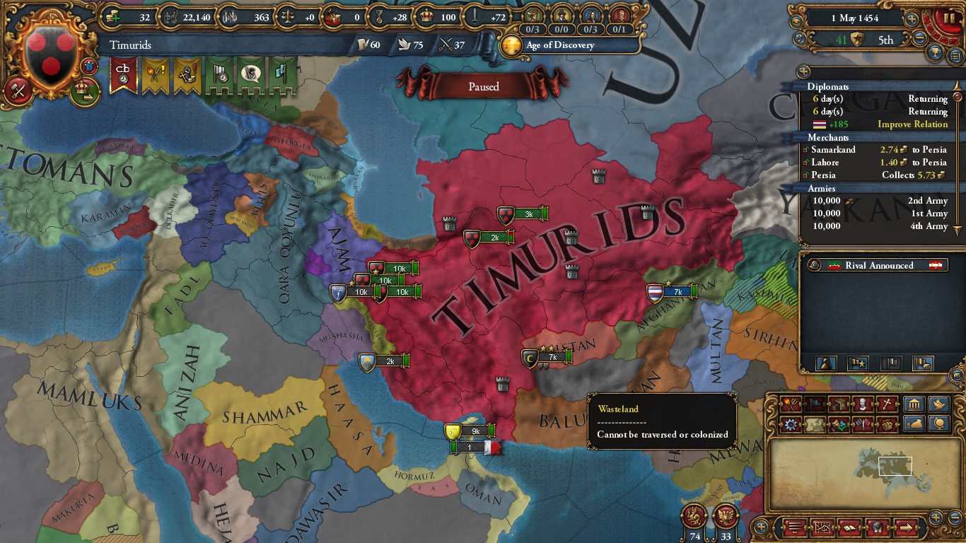 The Legacy of Timur: A Timurid Empire AAR | Paradox Interactive Forums