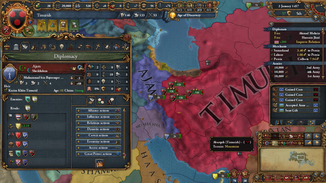 The Legacy of Timur: A Timurid Empire AAR | Paradox Interactive Forums