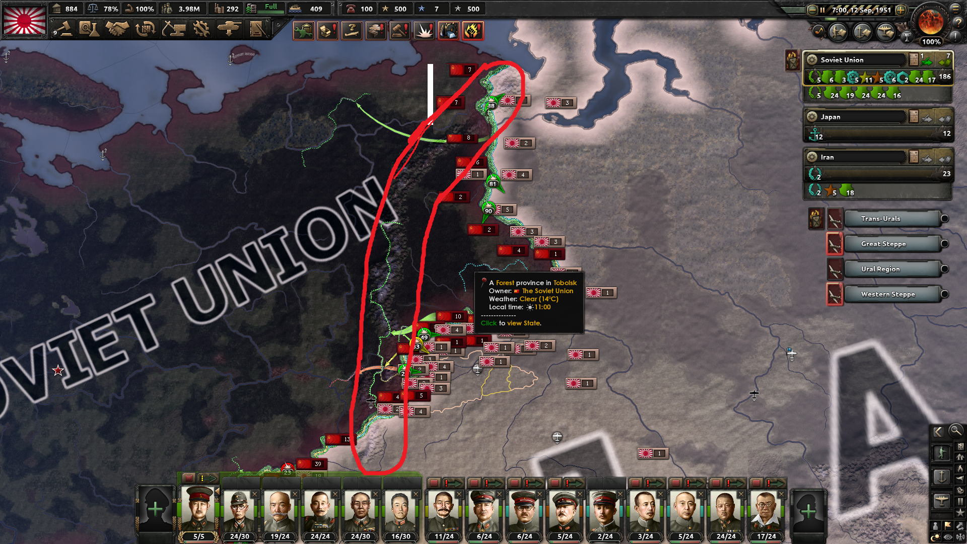 This is why I love HOI4 -- Battle of Urals | Paradox Interactive Forums