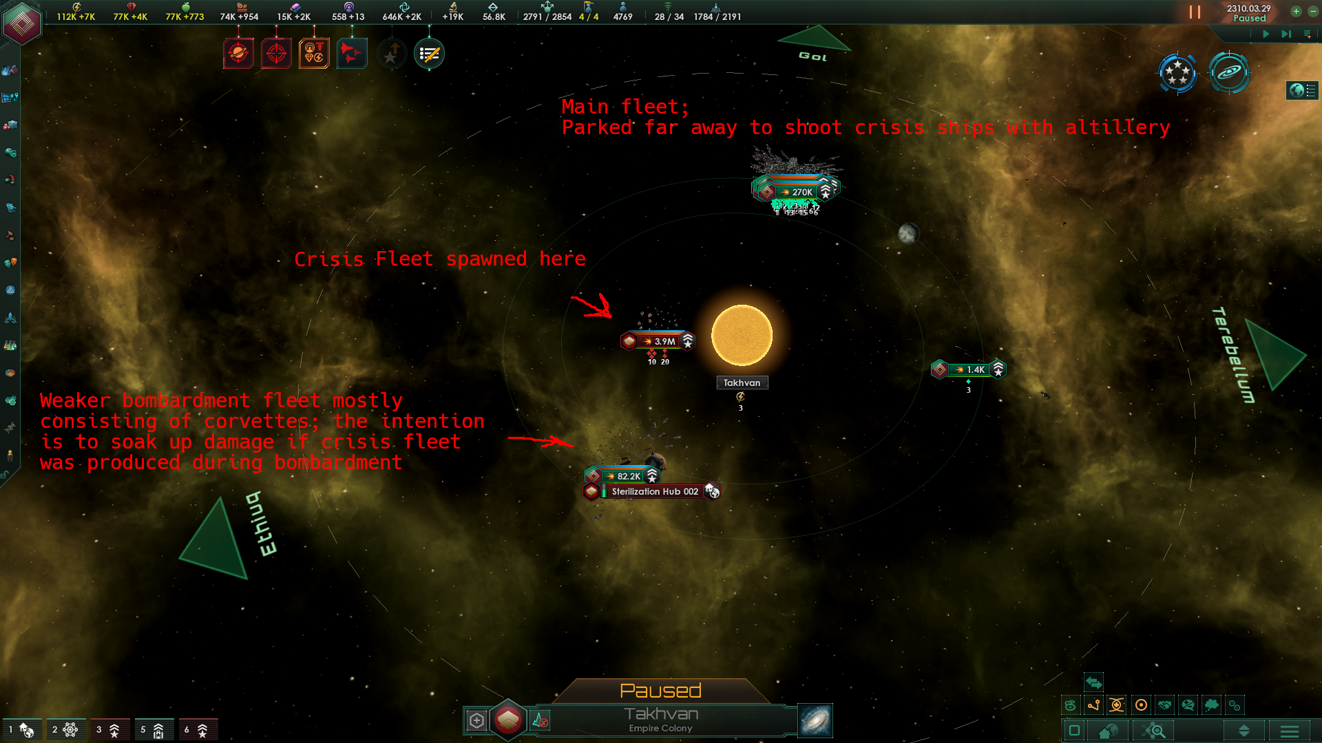 Stellaris - Contingency fleets spawn from star, not planet | Paradox ...