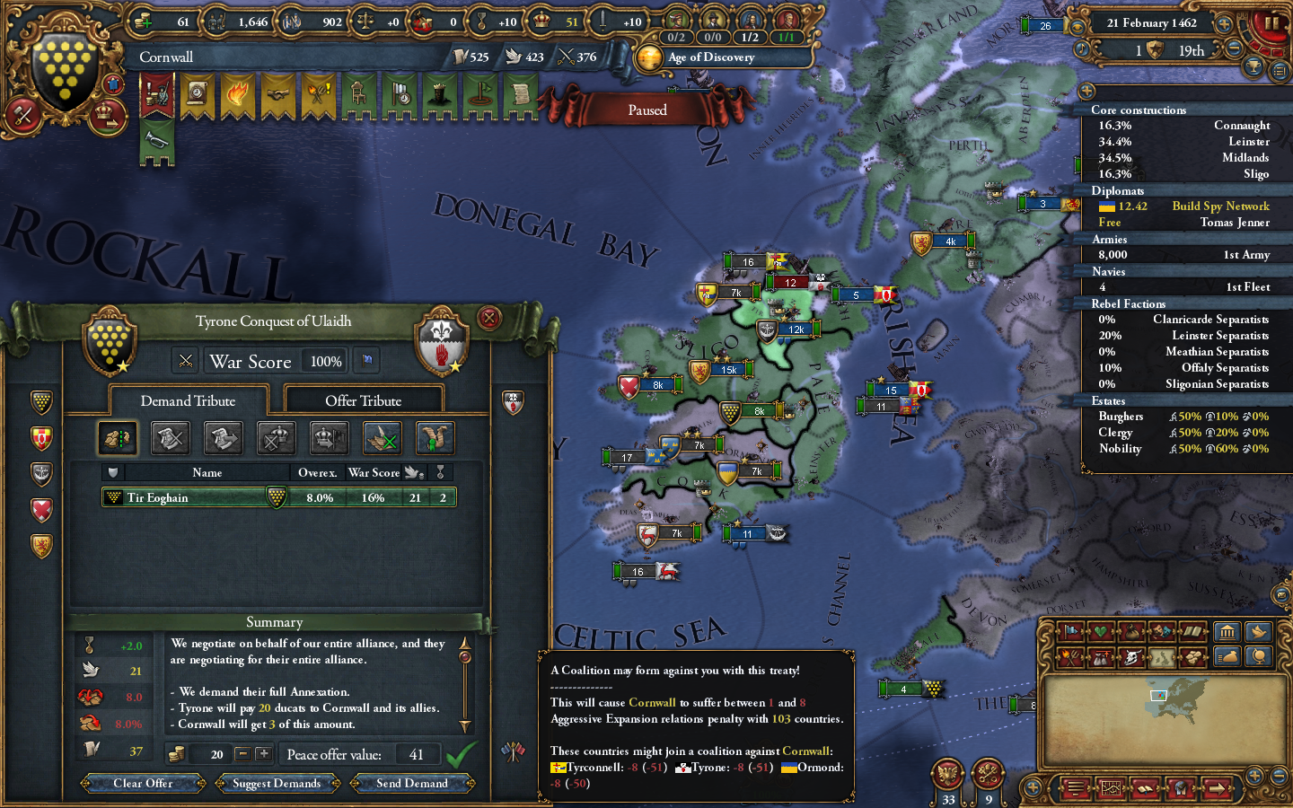 Cornwall - One Night in Paris | Paradox Interactive Forums