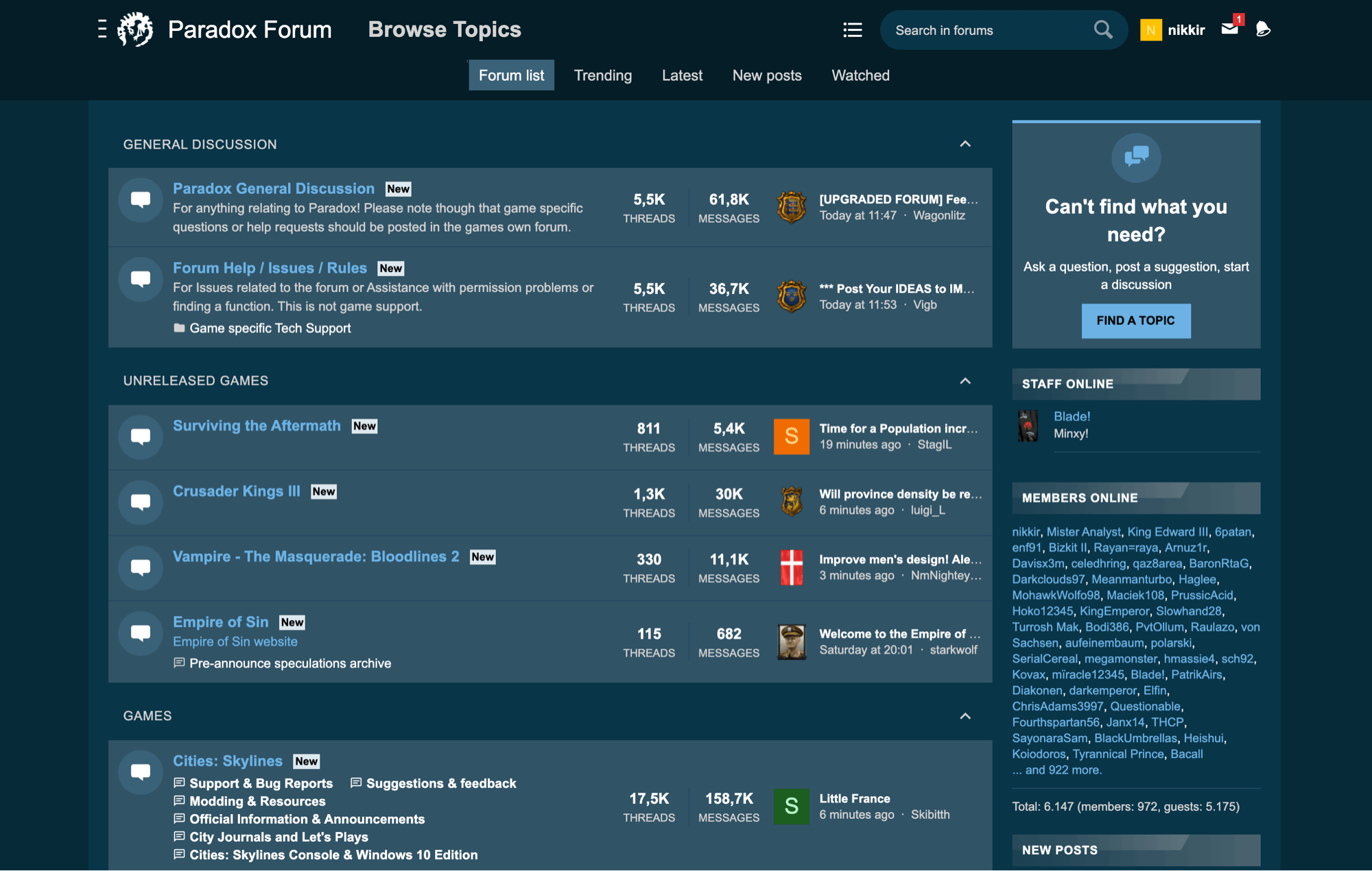 Paradox Classic Forum Theme Now Available | Paradox Interactive Forums